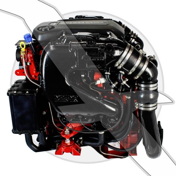 Volvo Penta V6-280 4.3L 280HP Marine Sterndrive Engine | Doug Russell