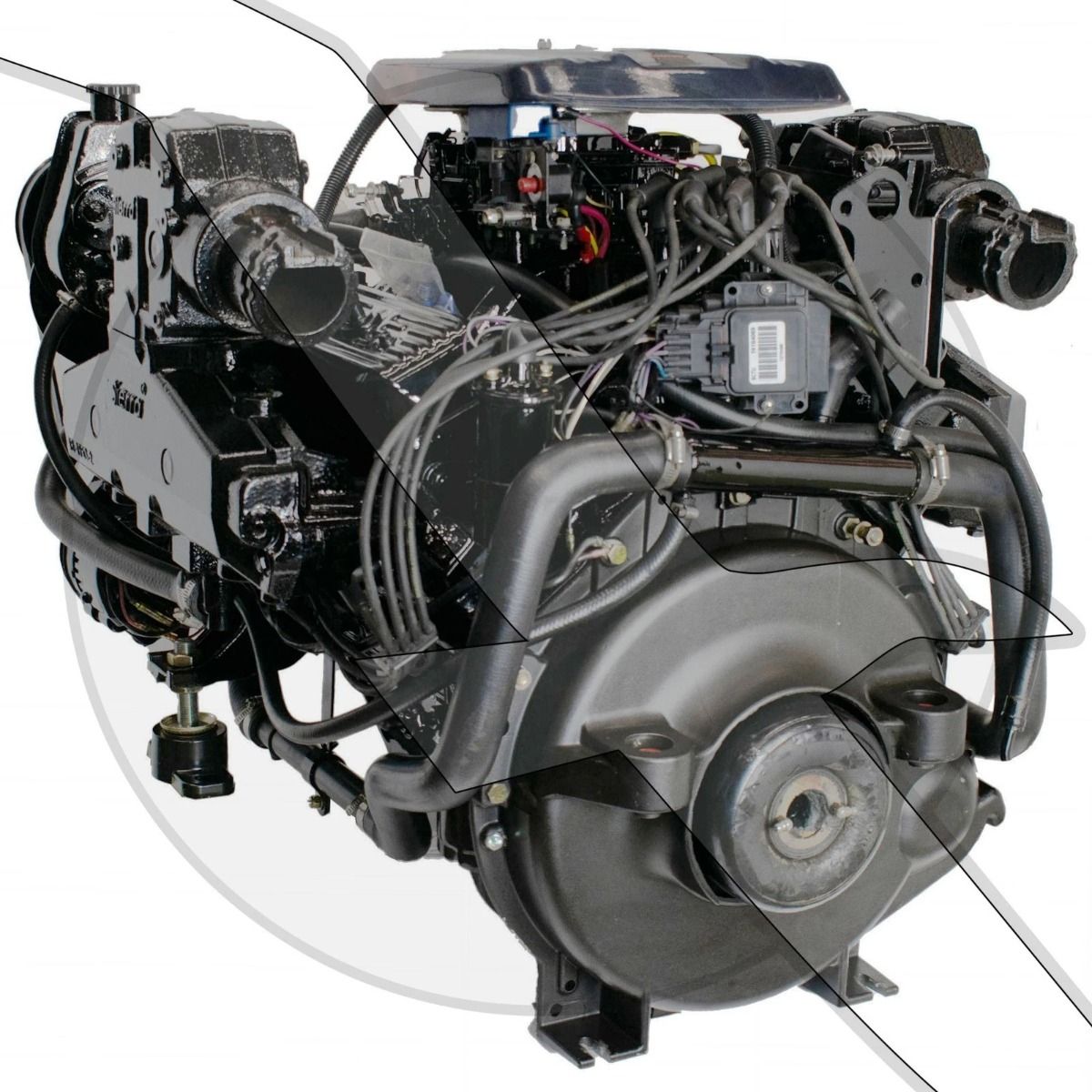 Mercruiser 357 Bravo Rebuilt Engine