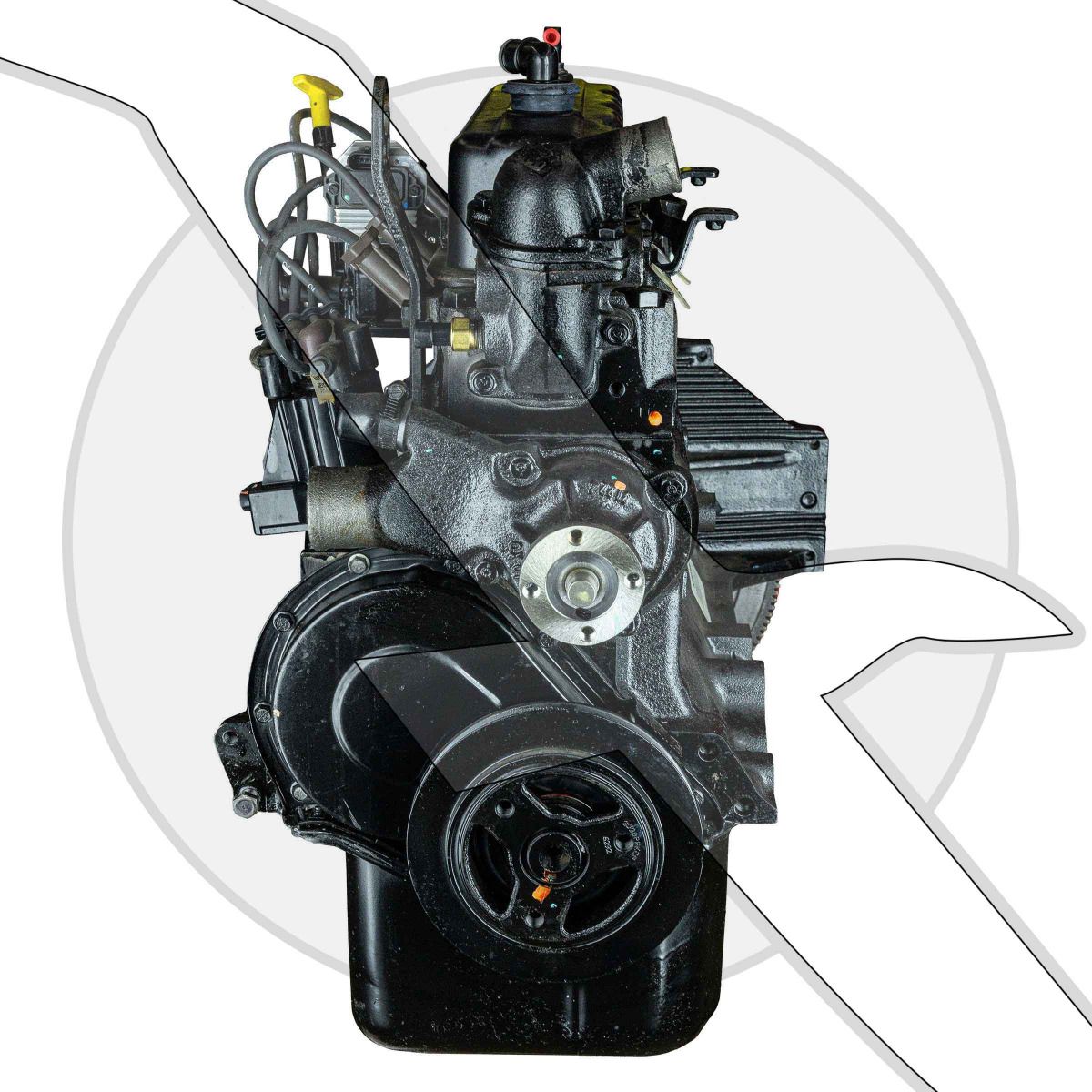 Volvo Penta 3.0 MPI Long Block Marine Engine | 3801414 Replacement