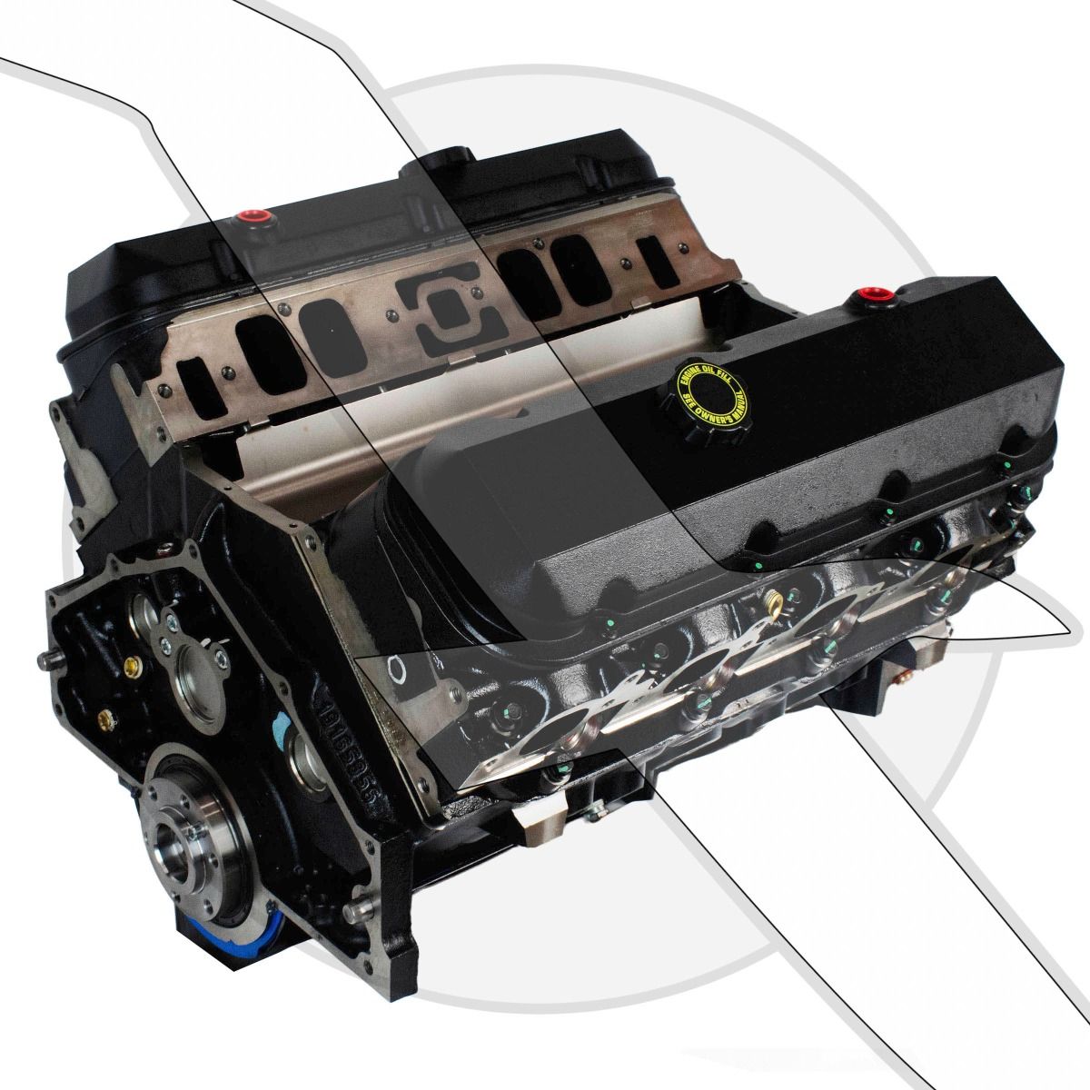 NEW 8.2L 502 MARINE LONGBLOCK