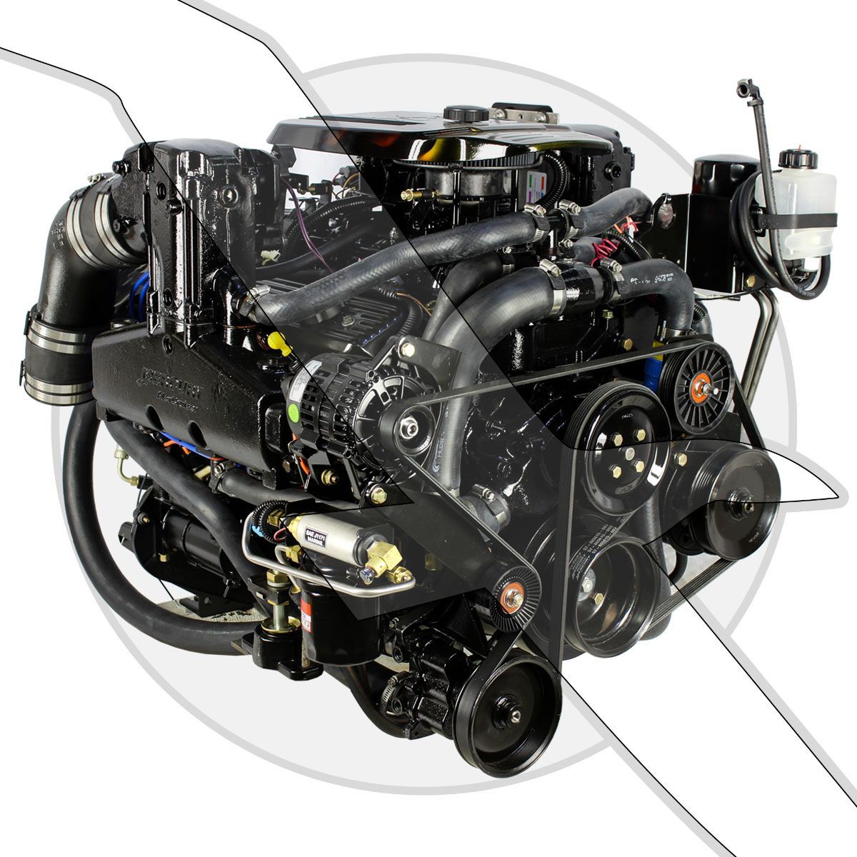 Mercruiser 383 MAG Stroker