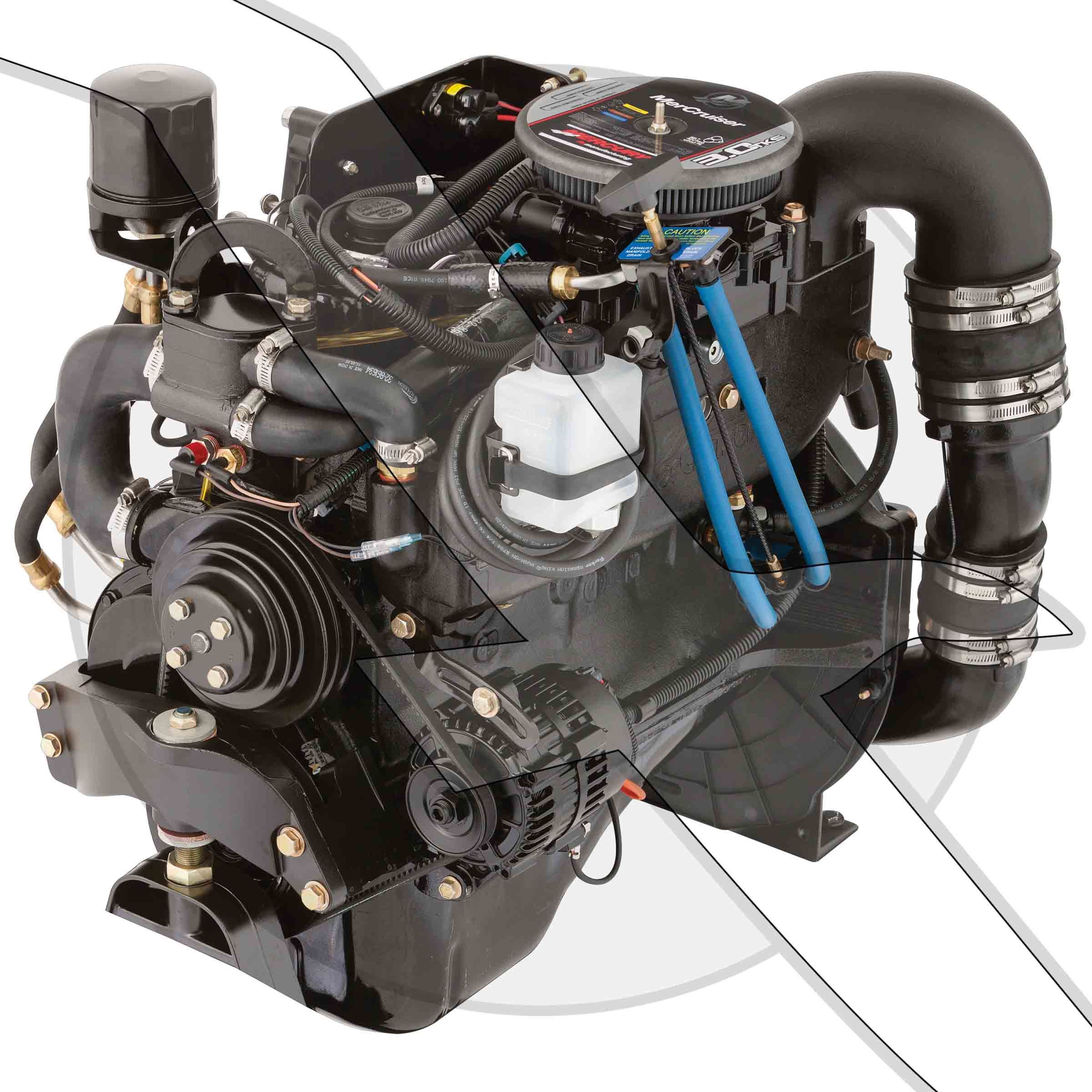 Mercruiser 3.0L Alpha Repower Package - 135HP Complete Kit