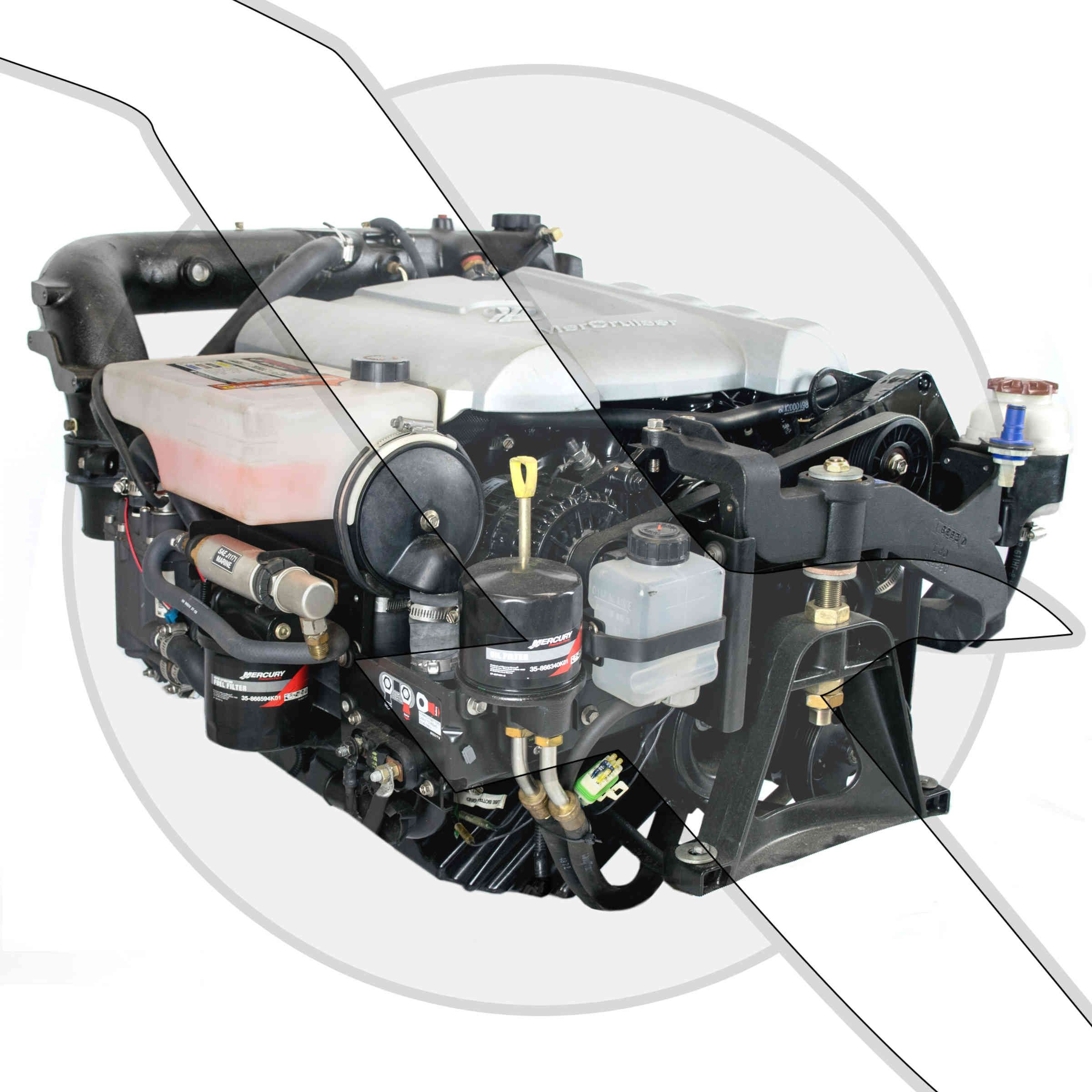 Used Mercruiser Vazer 1.6L 100HP Engine for Sale | Compact Sterndrive ...
